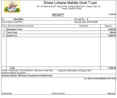 AAPL - Tally Customization (TDL), Tally Receipt Format, Tally Data with ...