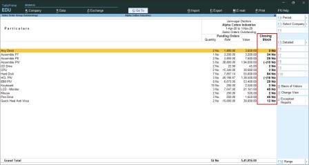 Print Only Closing Balance in Balance Confirmation Letter with ...