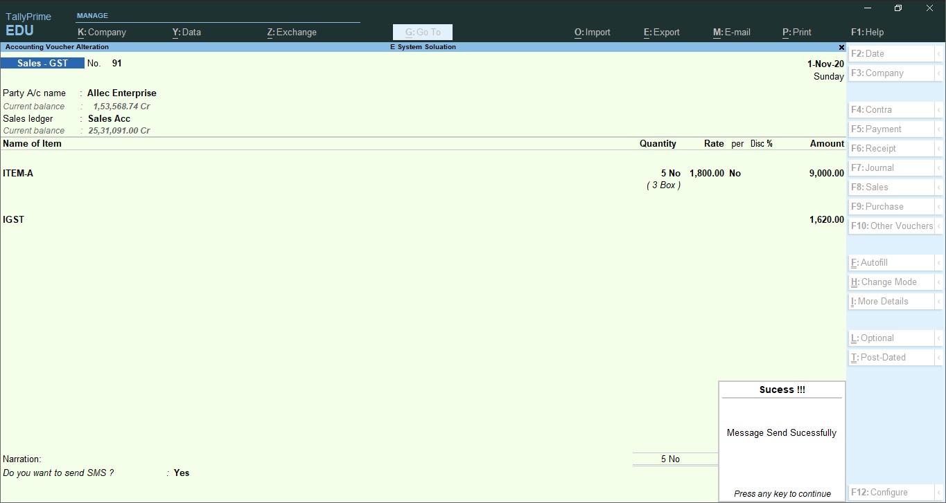 AAPL - Tally Customization | Tally Data on Mobile | Biz Tracker | Tally ...