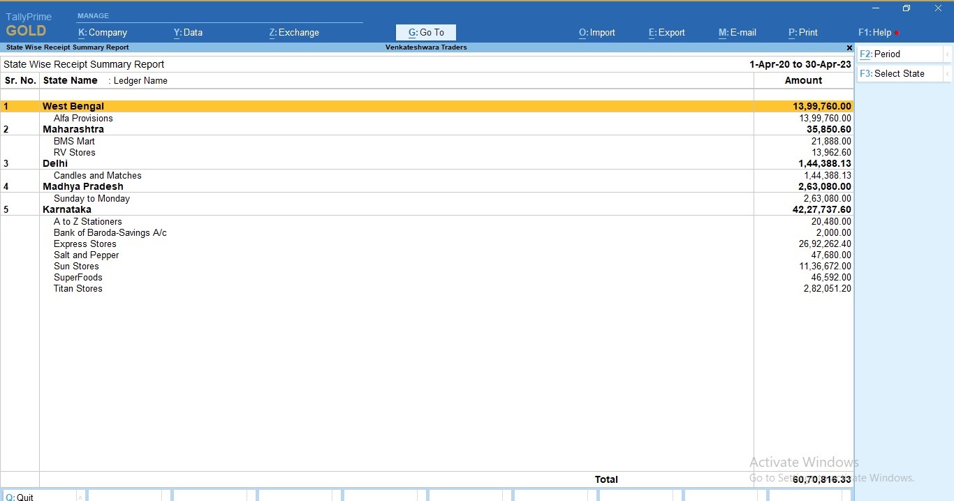 94 | Print Last 2 Receipt Details in Sales Invoice | Print Only Alt Qty ...